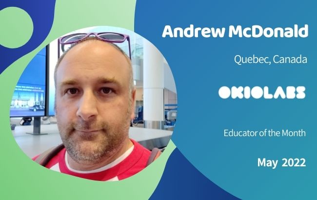Andrew McDonald: Seeking Enrichment Through Technology - Okiolabs